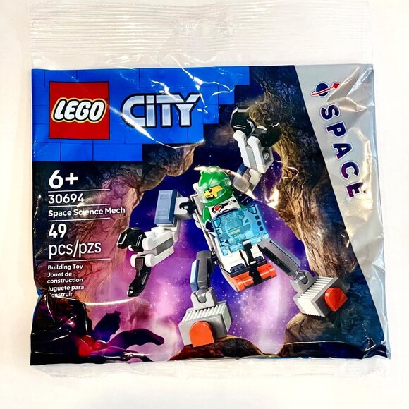 Lego | Toys | Lego 3694 City Space Science Mech Polybag New Factory ...